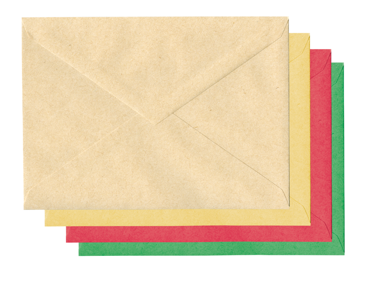 Kuverta K17, B6, 125 x 176 mm, več barv - Antus