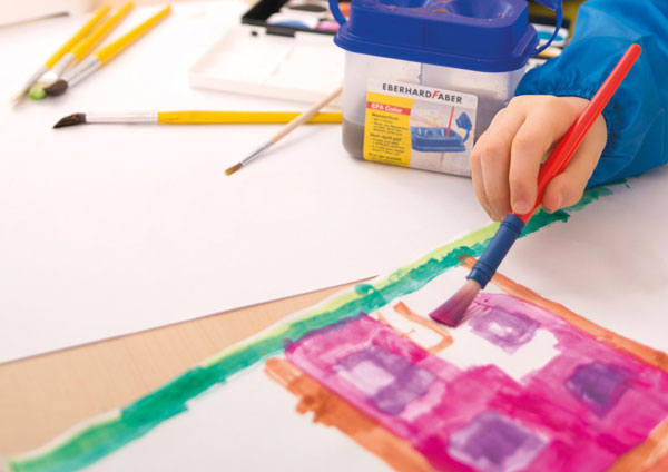 Eberhard Faber vodene barvice, 44 mm, 8 barv - Antus